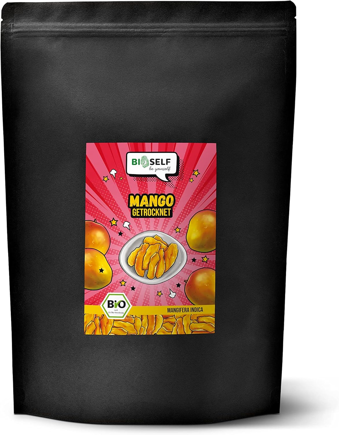 Bioself Mangue séchée BIO, sans sucre (1 kg) : Amazon.fr: Epicerie