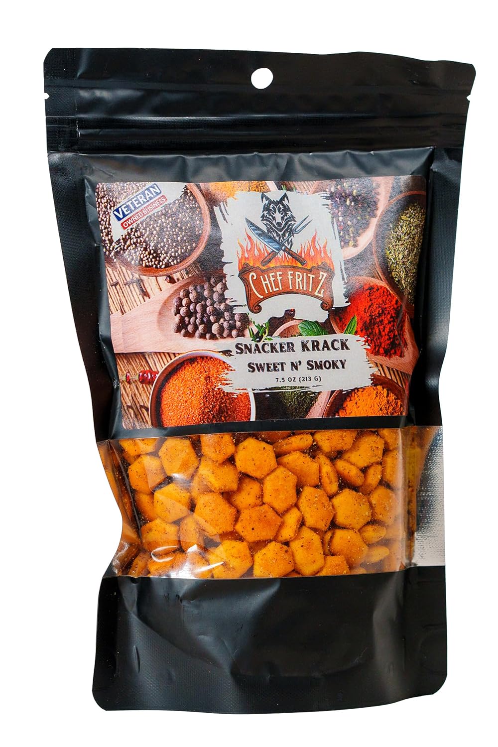 Amazon.com: Chef Fritz Snacker Krack Oyster Crackers: Sweet N' Smoky