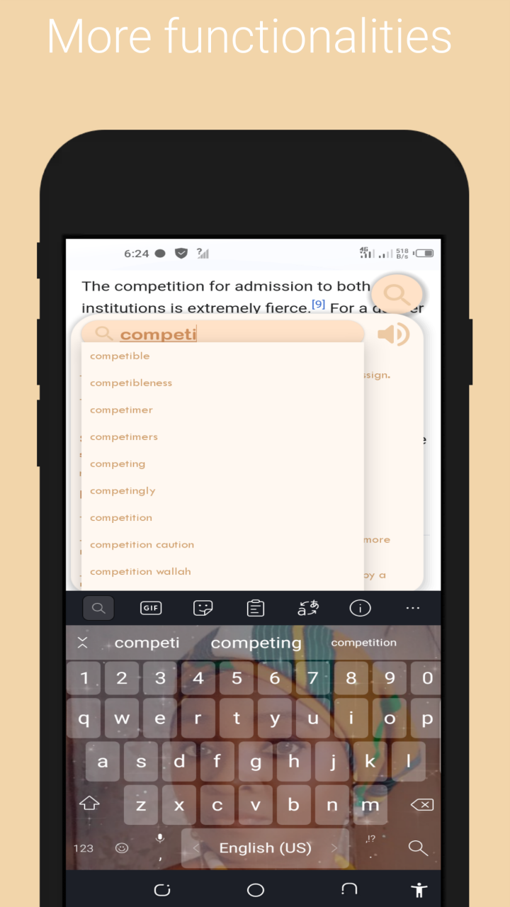FLD Floating Dictionary - Search word meanings instantly! - App on ...