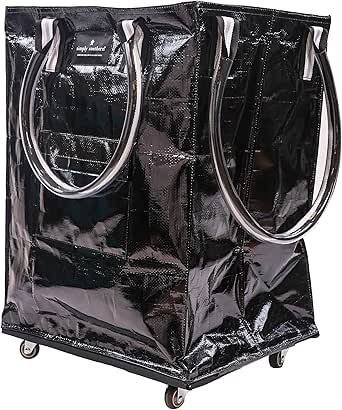 Amazon.com | Simply Southern Collapsible & Colorful Rolling Tote Bag ...