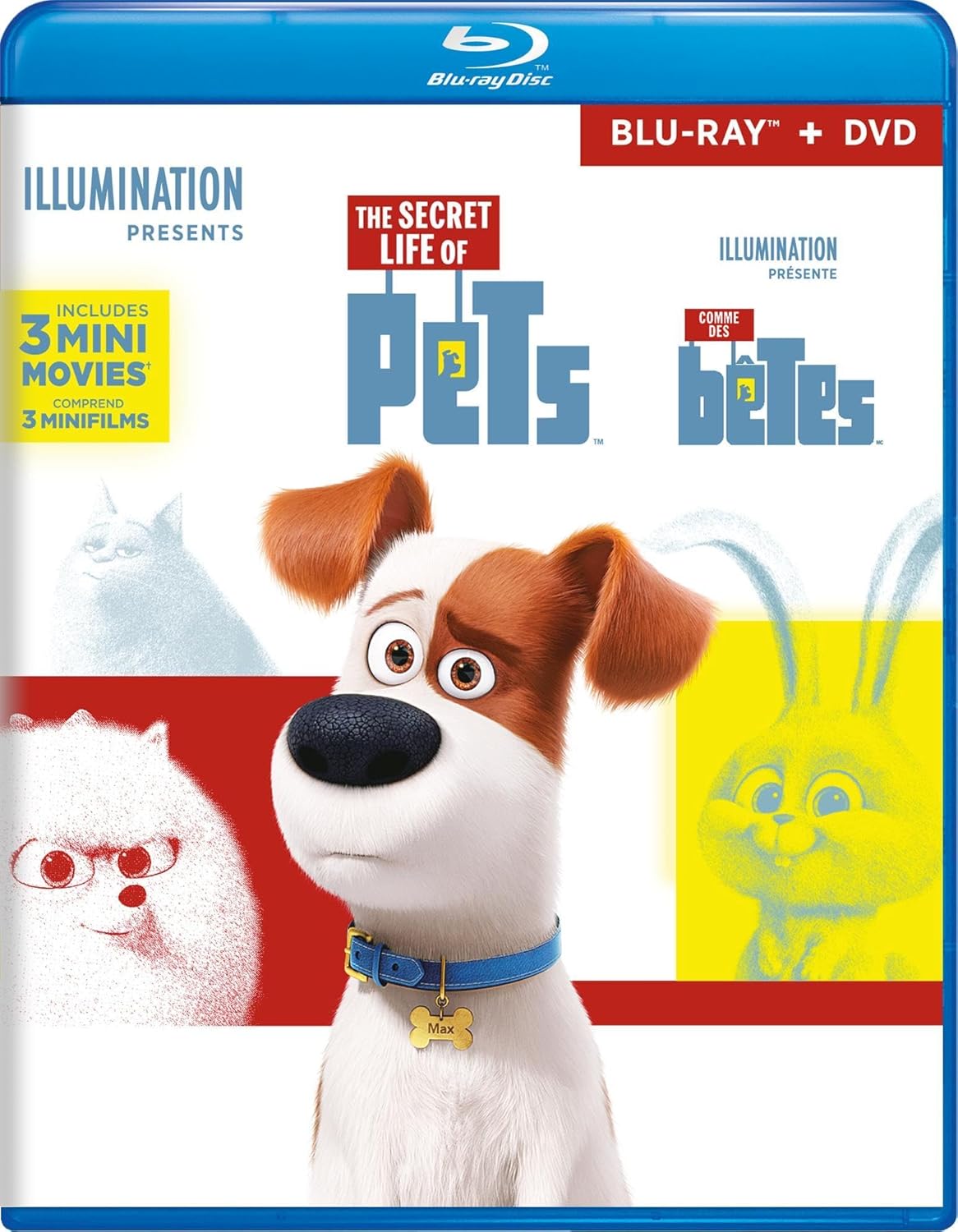 Amazon.com: The Secret Life Of Pets (Blu-ray + DVD) : Movies & TV