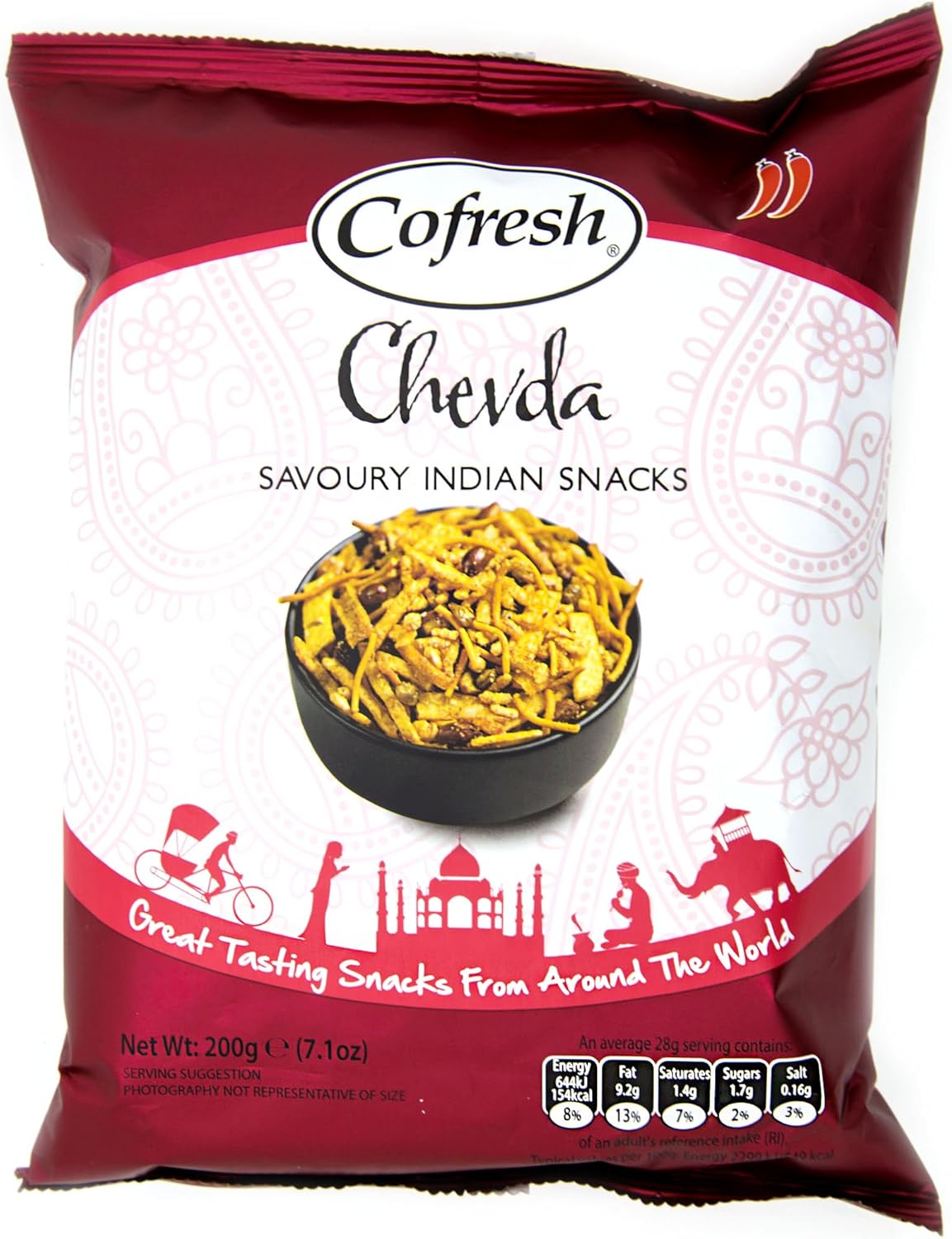 Cofresh Hot Chevda, 200g : Amazon.co.uk: Grocery