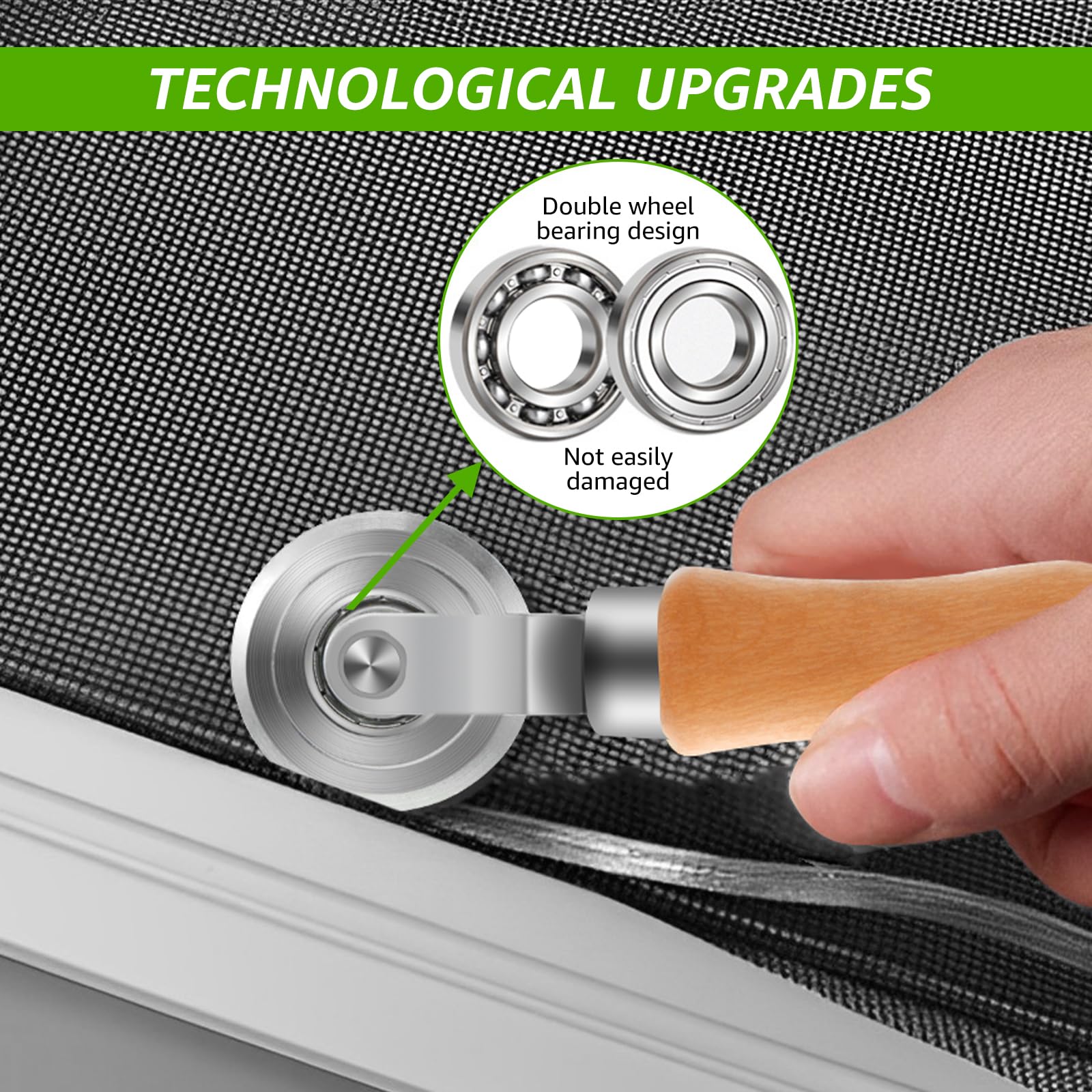 Snapklik.com : BETIMFAN Screen Roller Tool Kit Window Screen Repair Kit ...
