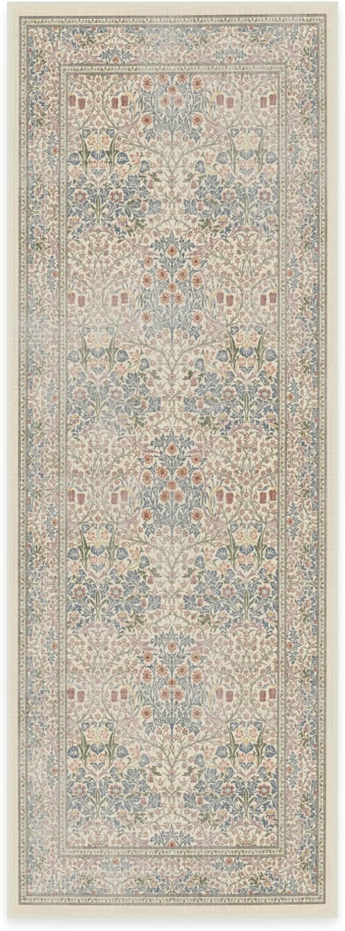 Amazon.com: RUGGABLE x Morris & Co Runner Rug - Perfect Bohemian ...