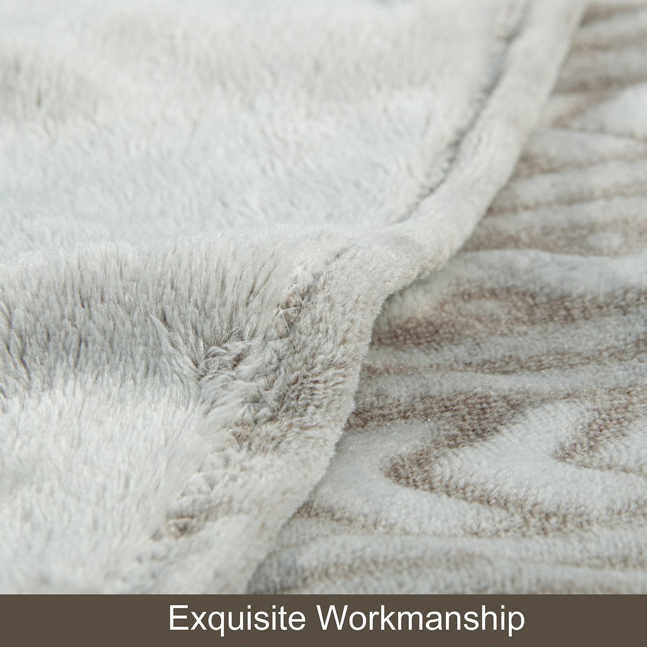 Snapklik.com : NTBAY Plush Flannel Baby Blanket, Soft And Warm Toddler ...