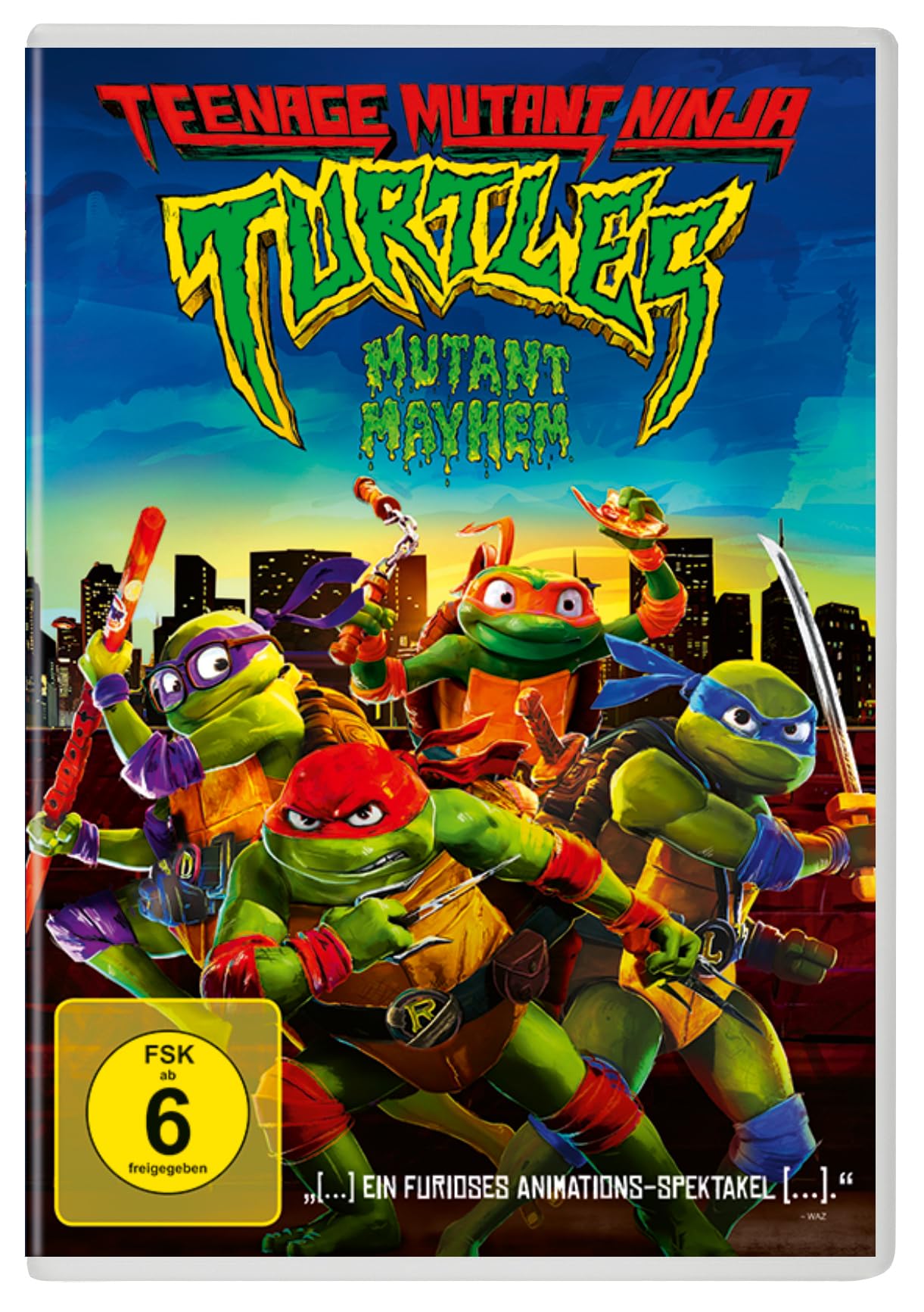 Teenage Mutant Ninja Turtles Dvd Cover Art DVD ANIME TEENAGE MUTANT