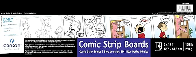 Amazon.com: Canson Artist Series Comic and Manga Paper, Art Board ...