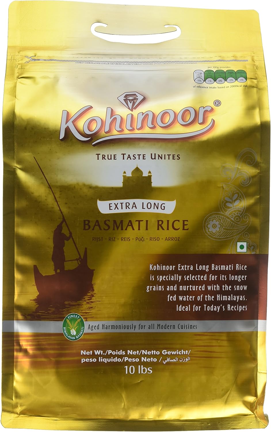 Kohinoor Gold Basmati Rice 10 Lbs : Amazon.ca: Grocery & Gourmet Food