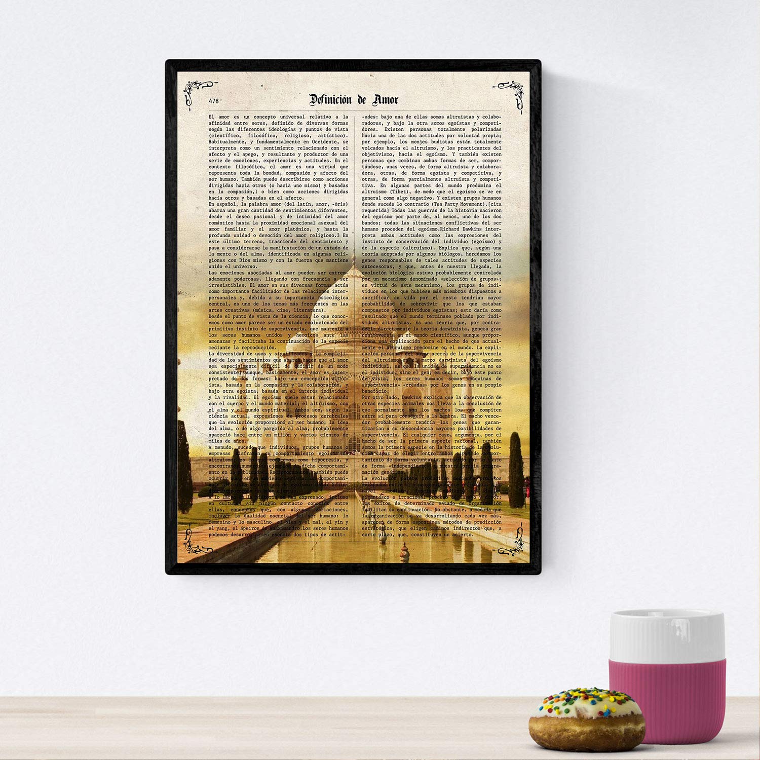 Taj Mahal World Map