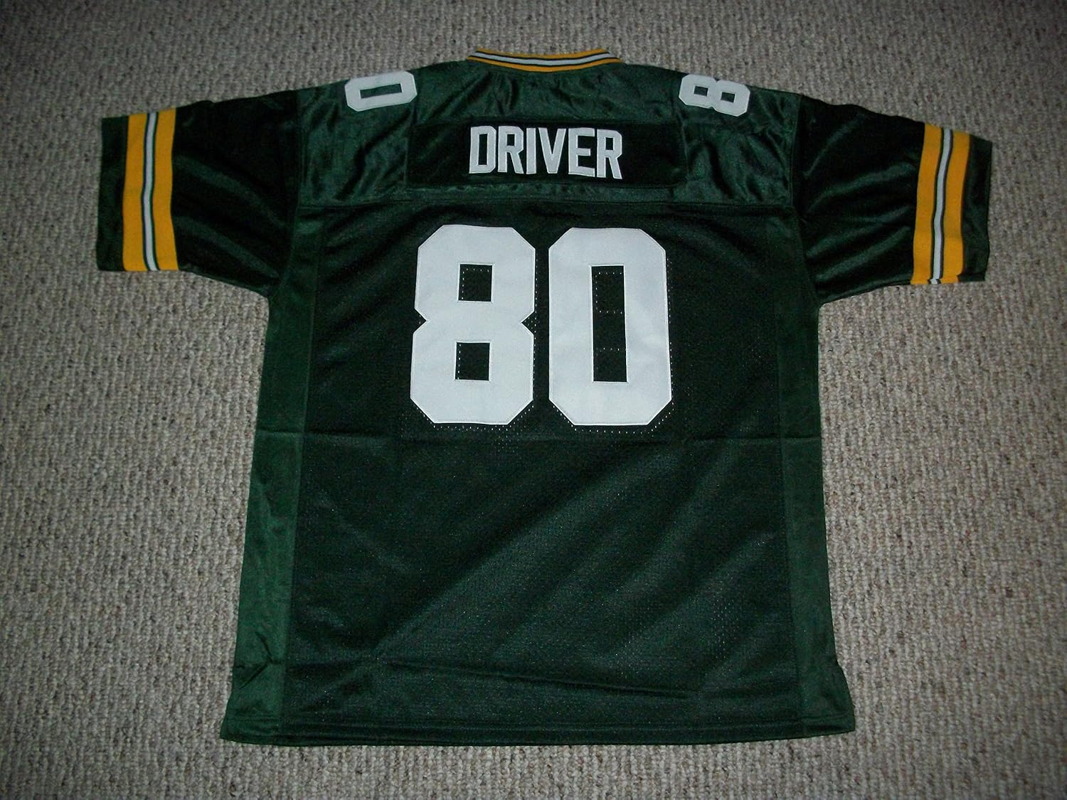 Amazon.com: Donald Driver Jersey #80 Green Bay Custom Stitched Green ...