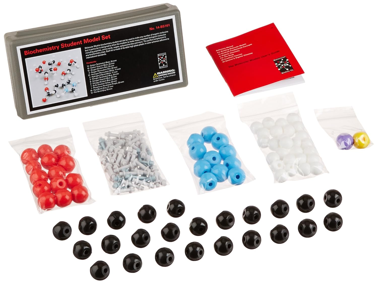 Amazon.com: Molecular Models 135 Piece Biochemistry Student Set : Toys ...