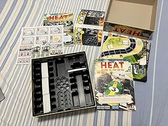 Amazon.com: Heat Pedal to The Metal Board Game | Strategy | Grand Prix ...