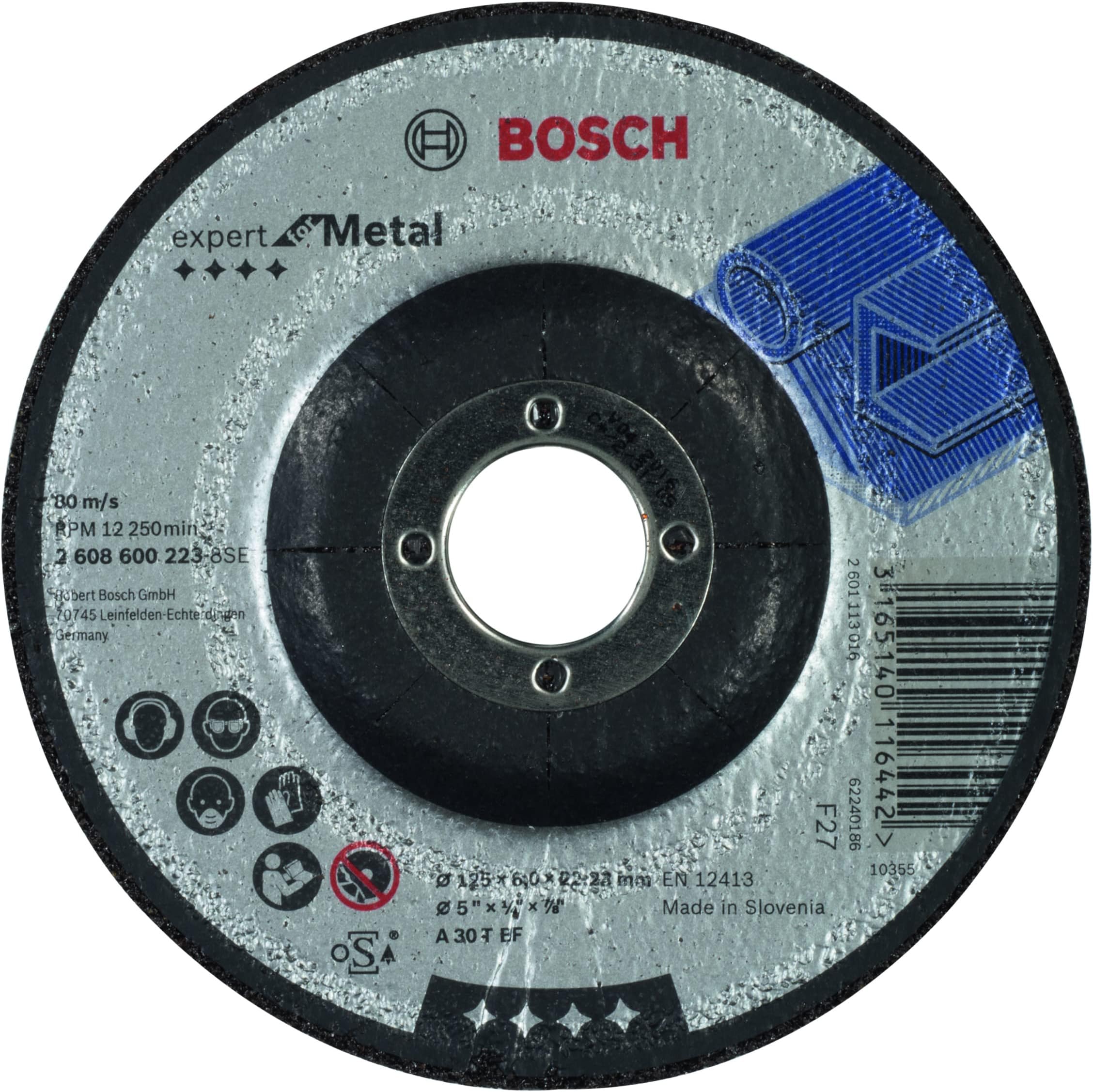 Bosch Accessories 2608600223 Metal Grinding Disc with Depressed Centre ...