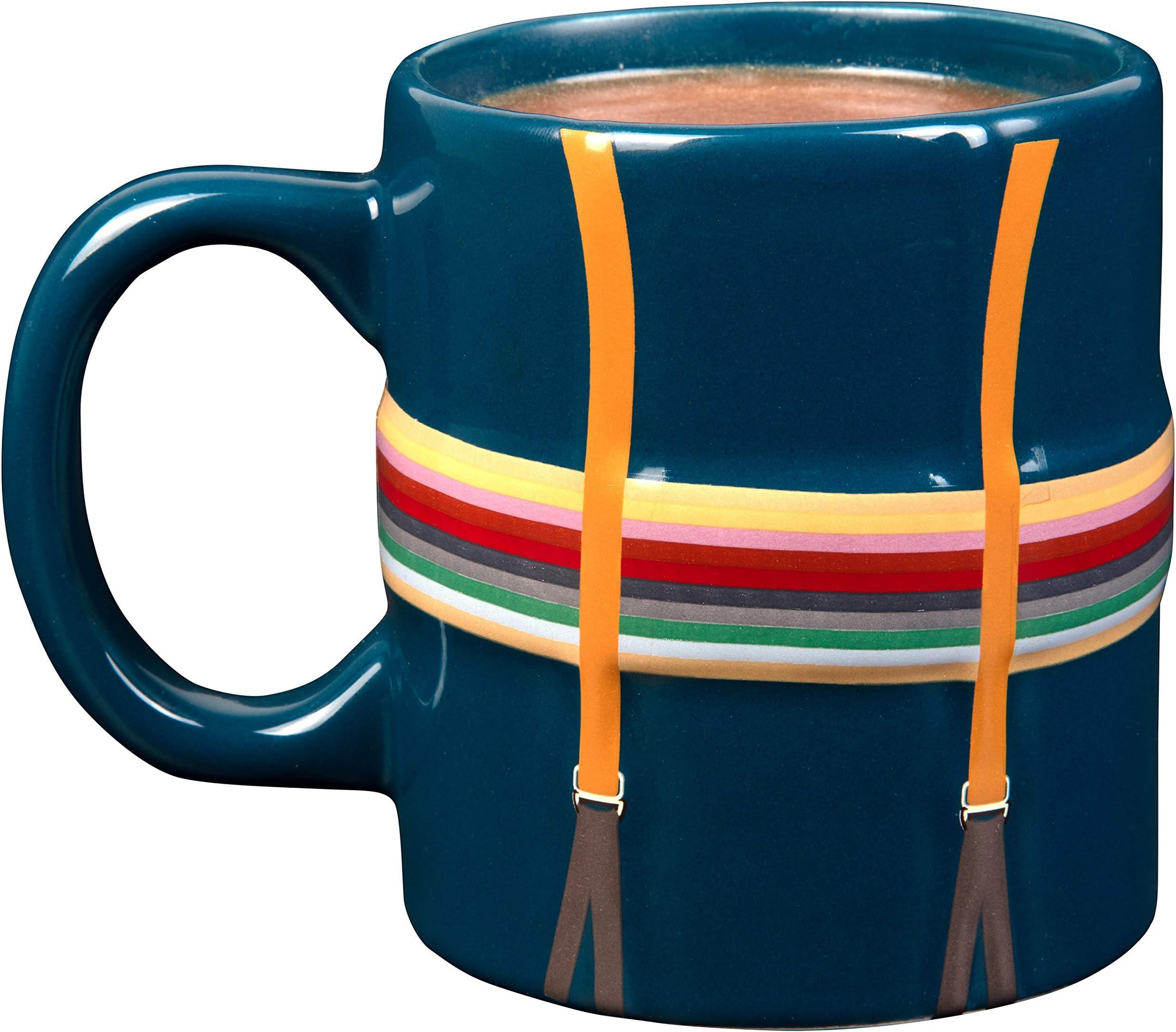 Amazon.com: Doctor Who 13th Doctor Mug with Rainbow Stripes - Time for ...