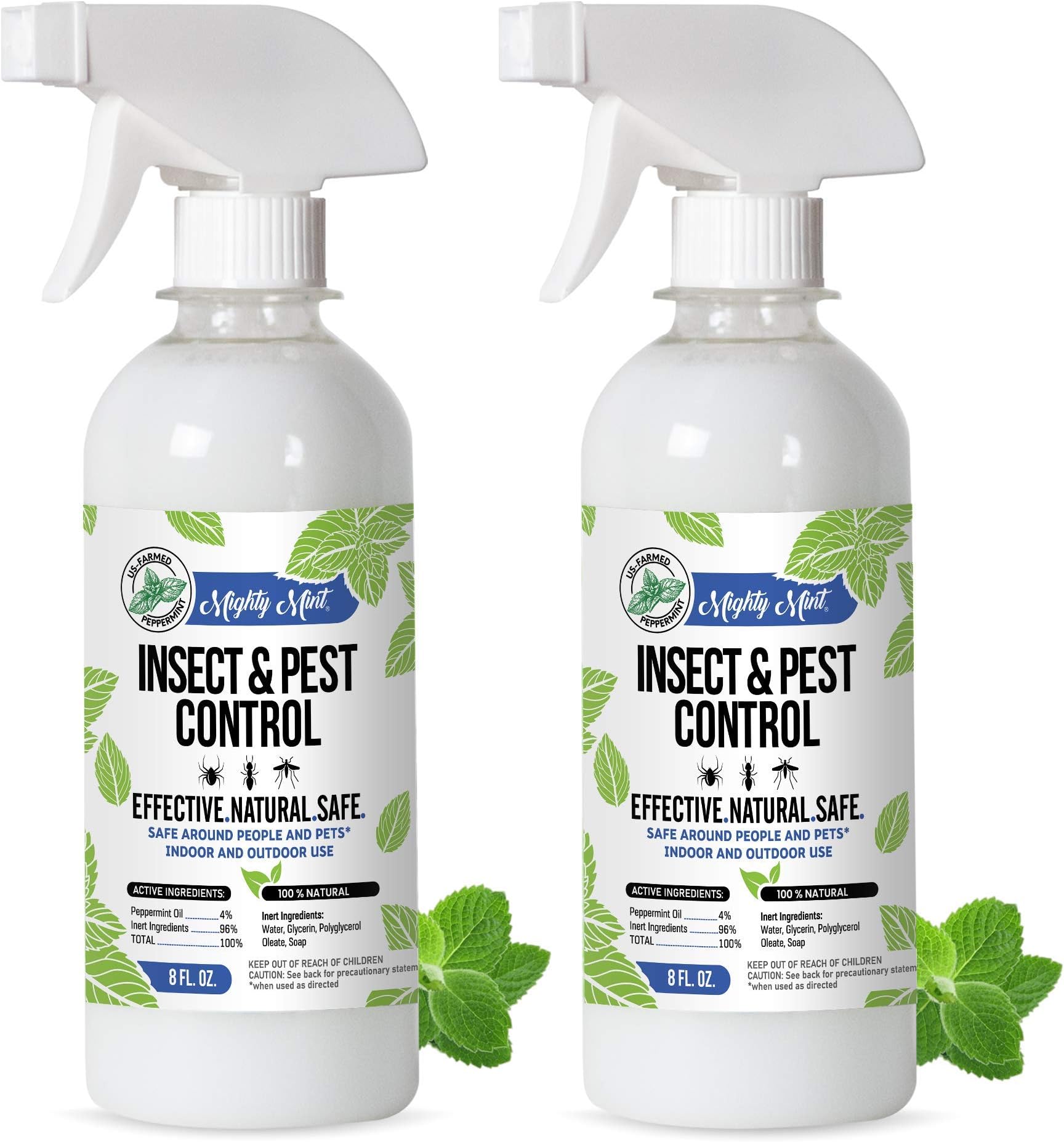 Amazon.com: 8oz Insect and Pest Control Peppermint Oil - Natural Spray ...