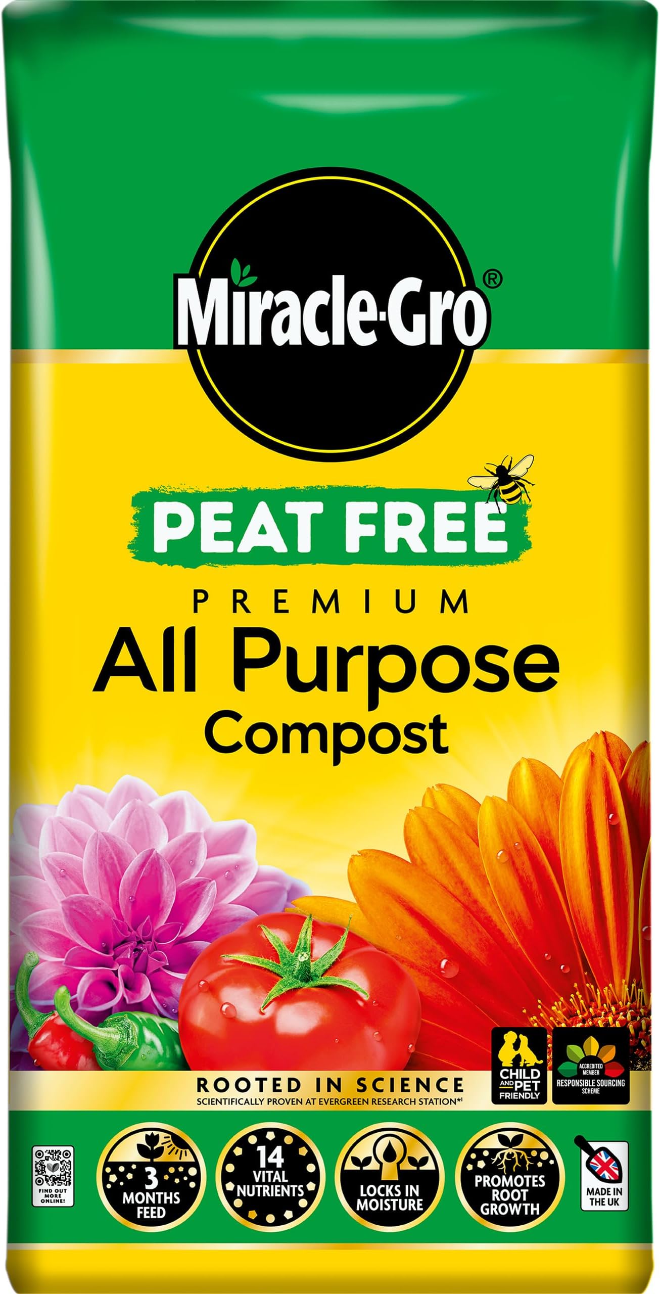 J. Arthur Bower Multi-Purpose Compost 100L (2) : Amazon.co.uk: Garden