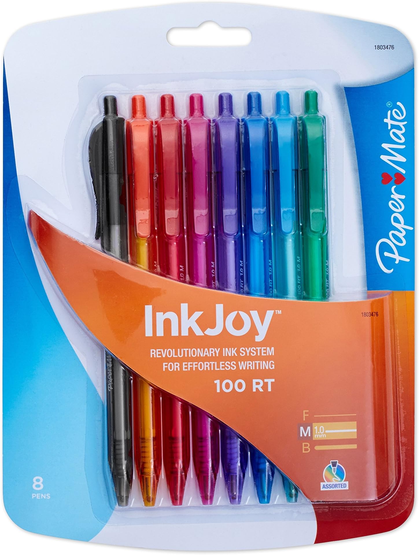 Amazon.com : Paper Mate InkJoy 100RT Ballpoint Pen, Retractable ...