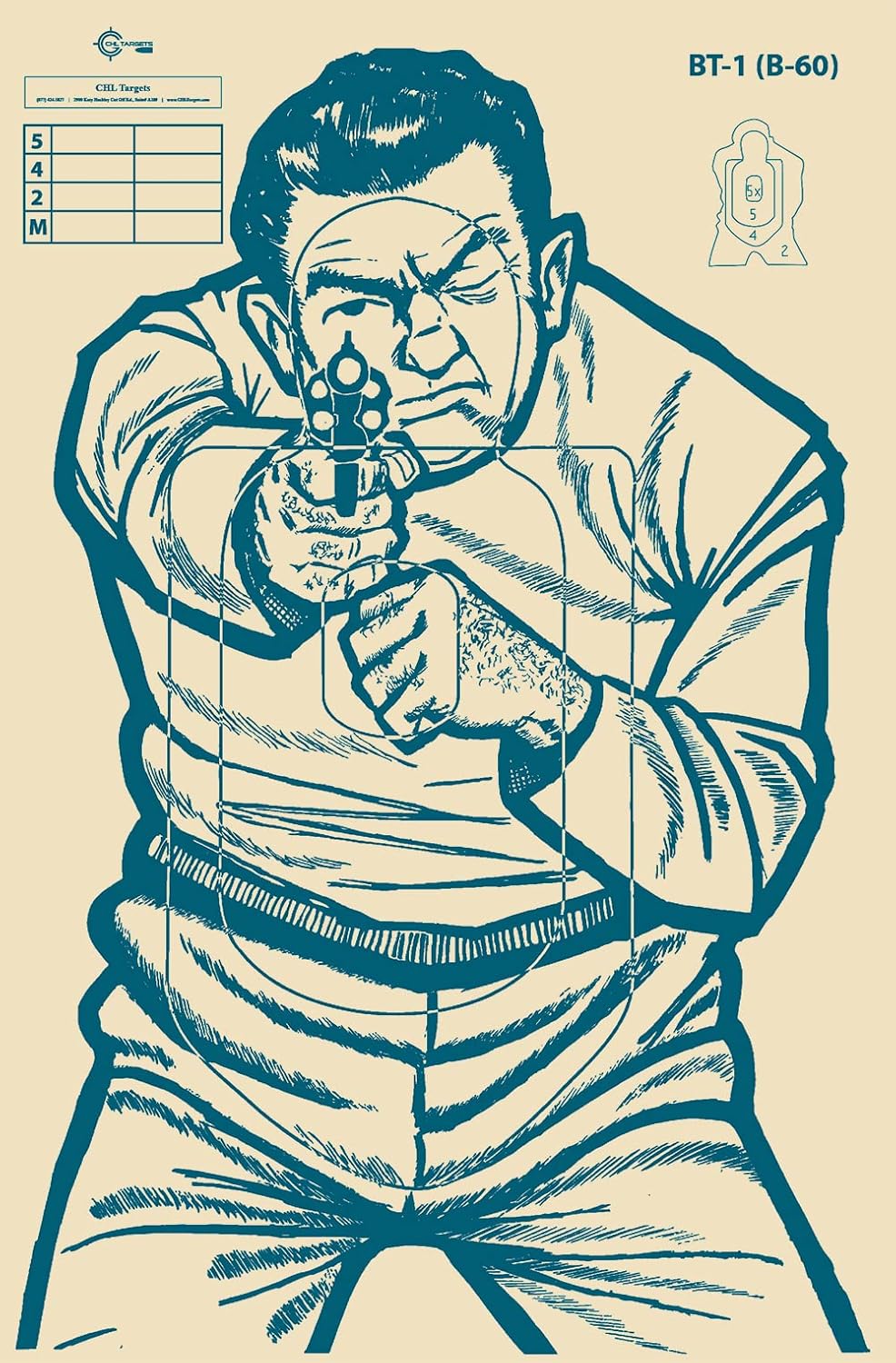 Amazon.com : ICE-QT Targets, US Immigration & Customs, Paper Shooting ...