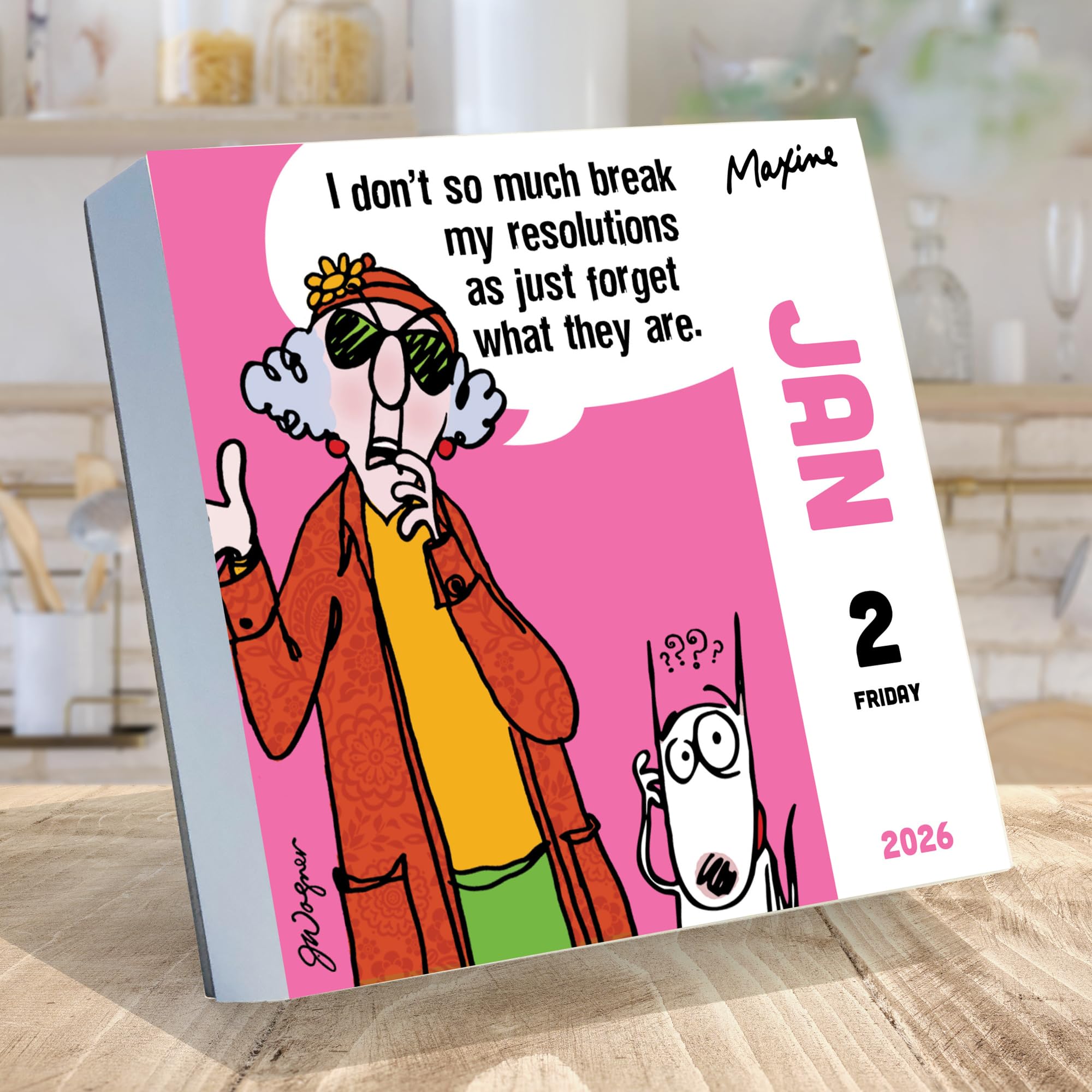 2026 Daily Calendar TF Publishing 2026 Anti-Affirmations Daily Desktop ...