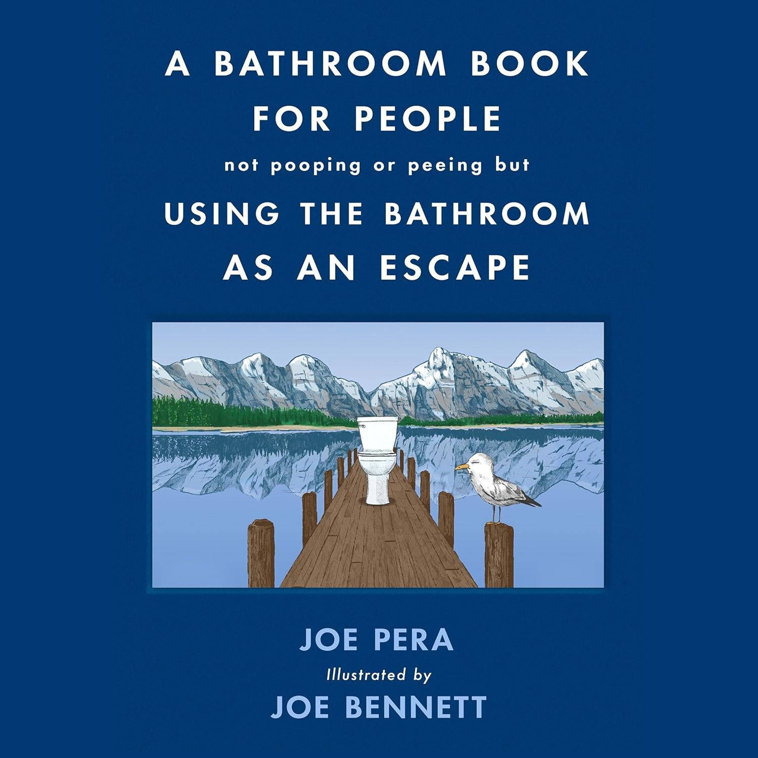 Amazon.com: A Bathroom Book for People Not Pooping or Peeing but Using ...