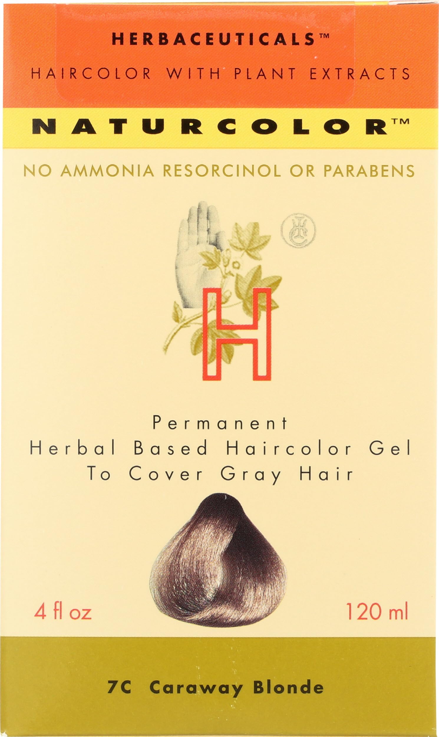 Amazon.com : naturcolor Haircolor Hair Dye, 7C - Caraway Blonde, 4 ...