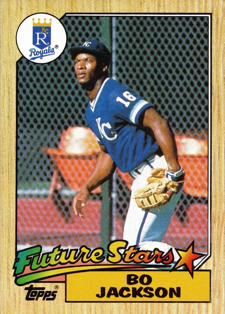 Amazon.com: 1987 Topps Baseball #170 Bo Jackson Rookie Card ...