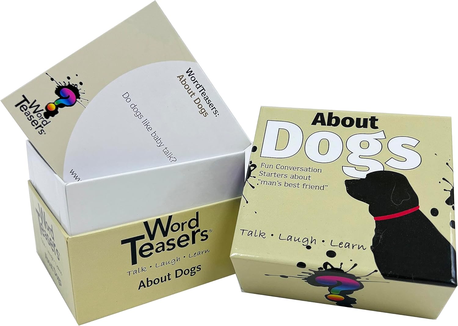 Amazon.com: ? WORD TEASERS About Dogs - Fun & Funny Dog Trivia Game for ...