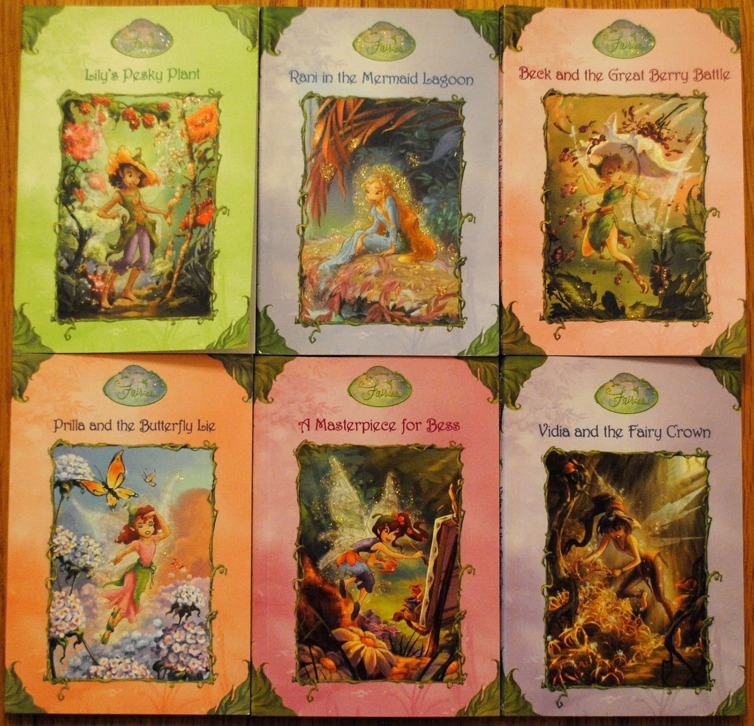 8 Books: Disney Fairies Set - Tales from Pixie Hollow Series Set - The ...