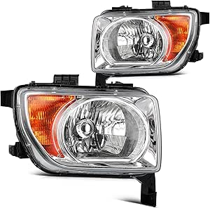 Amazon.com: SCITOO Headlights for 2003 2004 2005 2006 for Honda Element ...