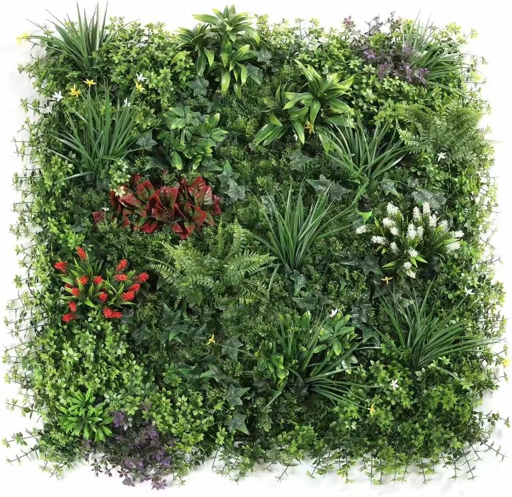 Amazon.com: Mofeito Grass Wall Panels Backdrop Wall Fake Grass Wall ...
