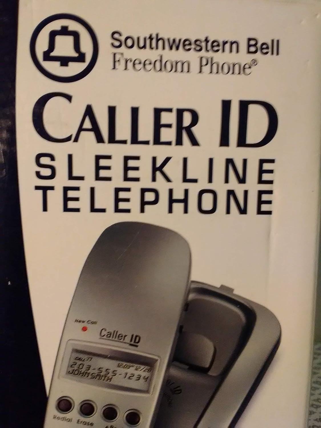 SOUTHWESTERN BELL FM-2552SB Telephone with Caller ID in Metallic Blue