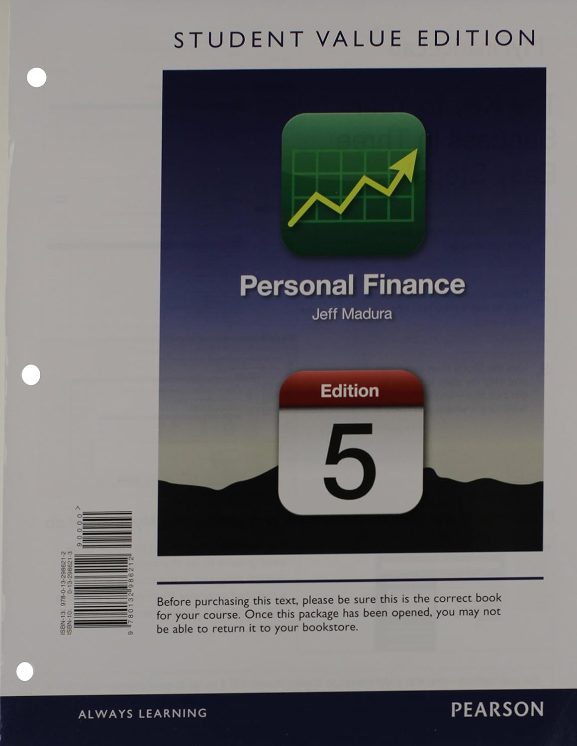 Personal Finance, Student Value Edition (5th Edition) (The Pearson ...