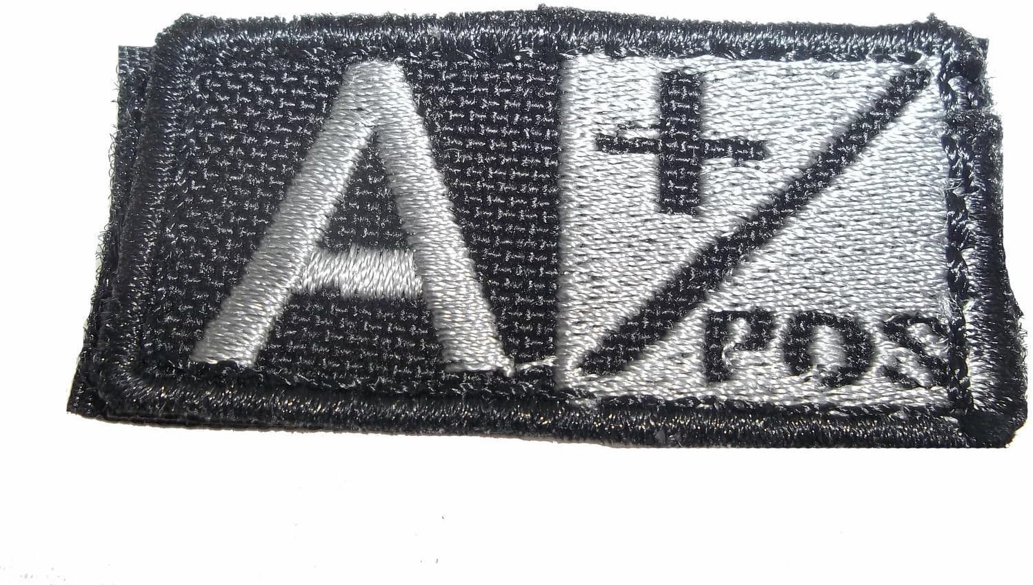 Amazon.com: Condor Blood Type Morale Patch A Positive A+ Black ...