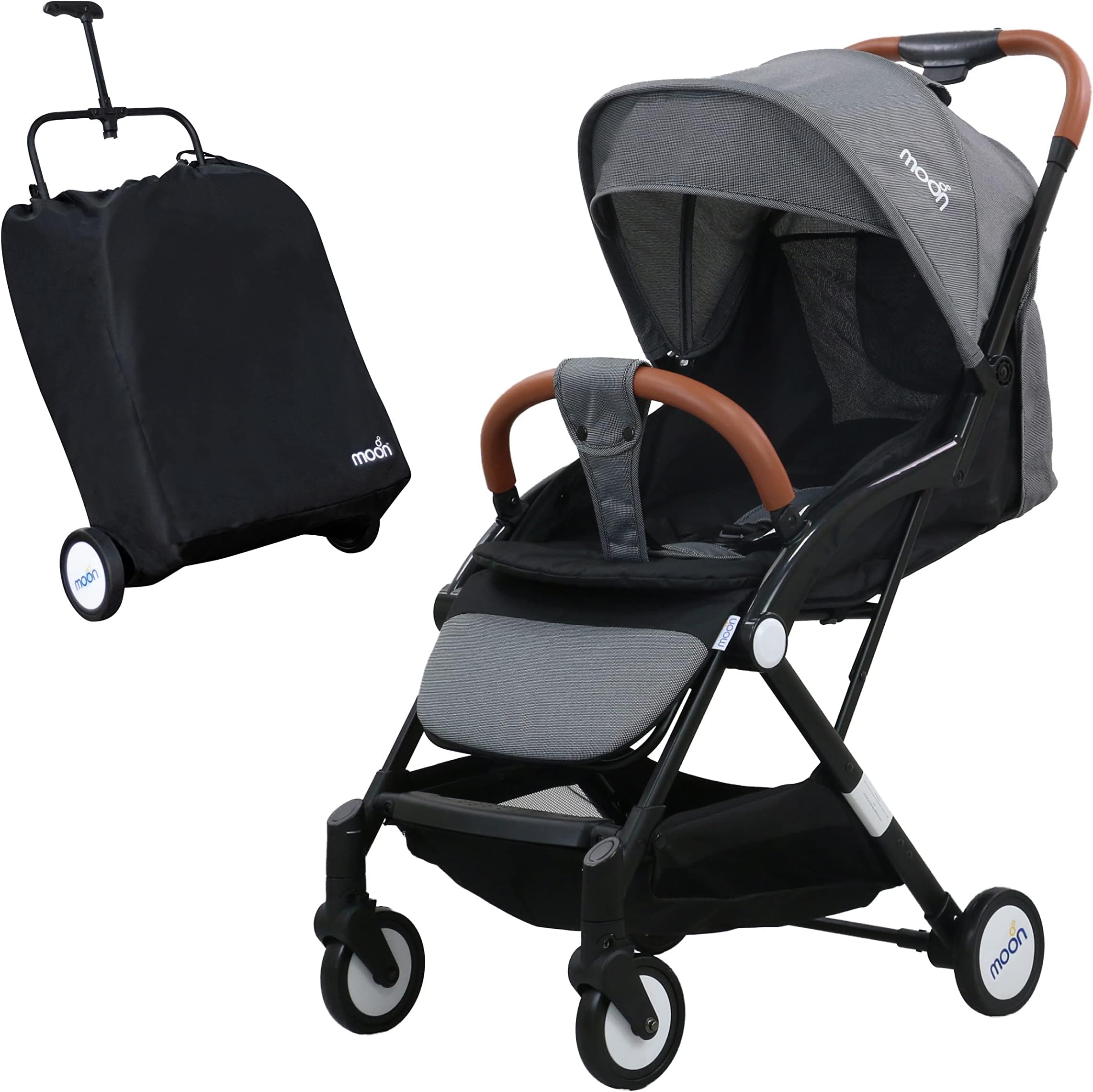 The Moon Brand Ritzi Light Weight Travel Cabin Stroller / Pushchair for ...