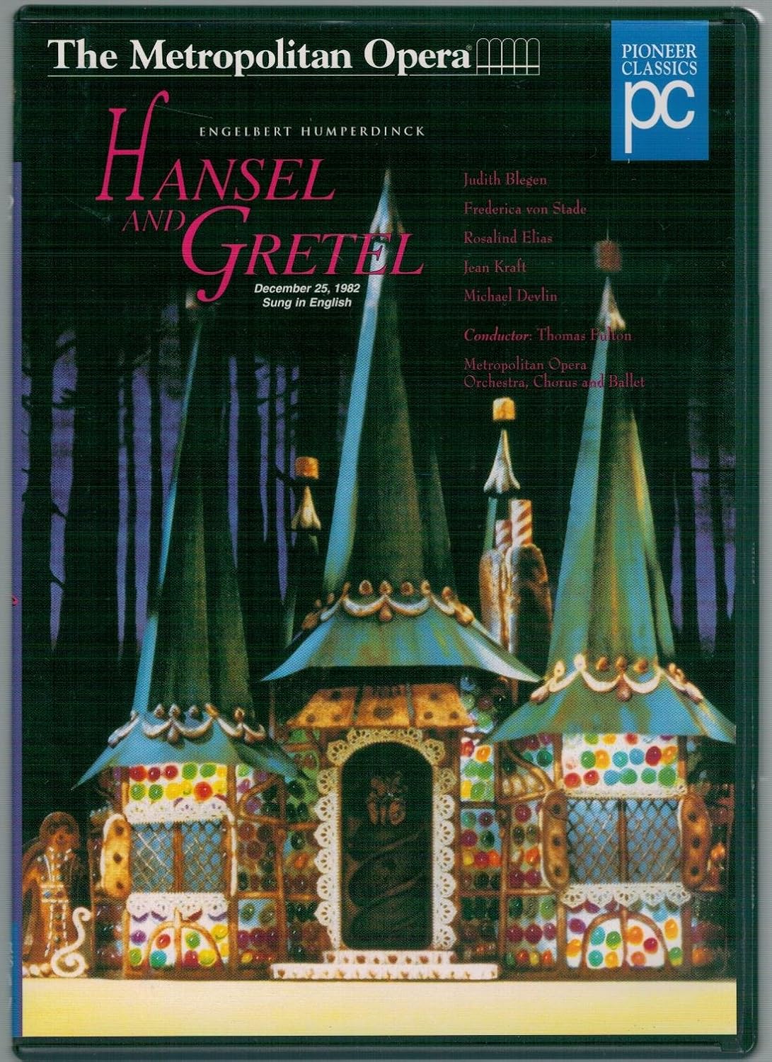 Amazon.com: Humperdinck: Hansel and Gretel : Frederica von Stade ...