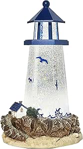 Amazon.com: Lighthouse Water Globe by Moments in Time 11.5” Acrylic ...