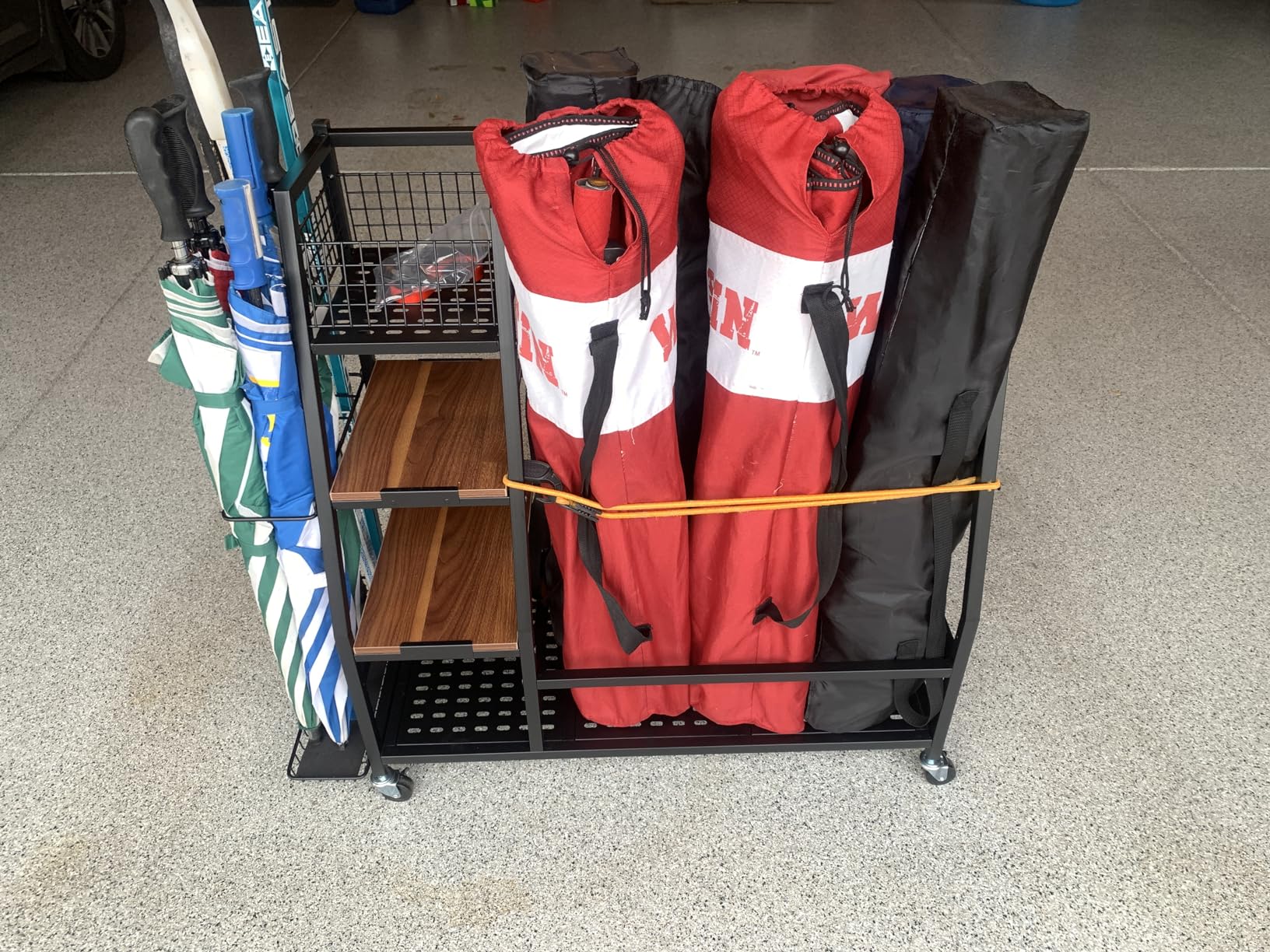 $25/mo - Finance Sttoraboks Golf Bags Storage Garage Organizer, Golf ...