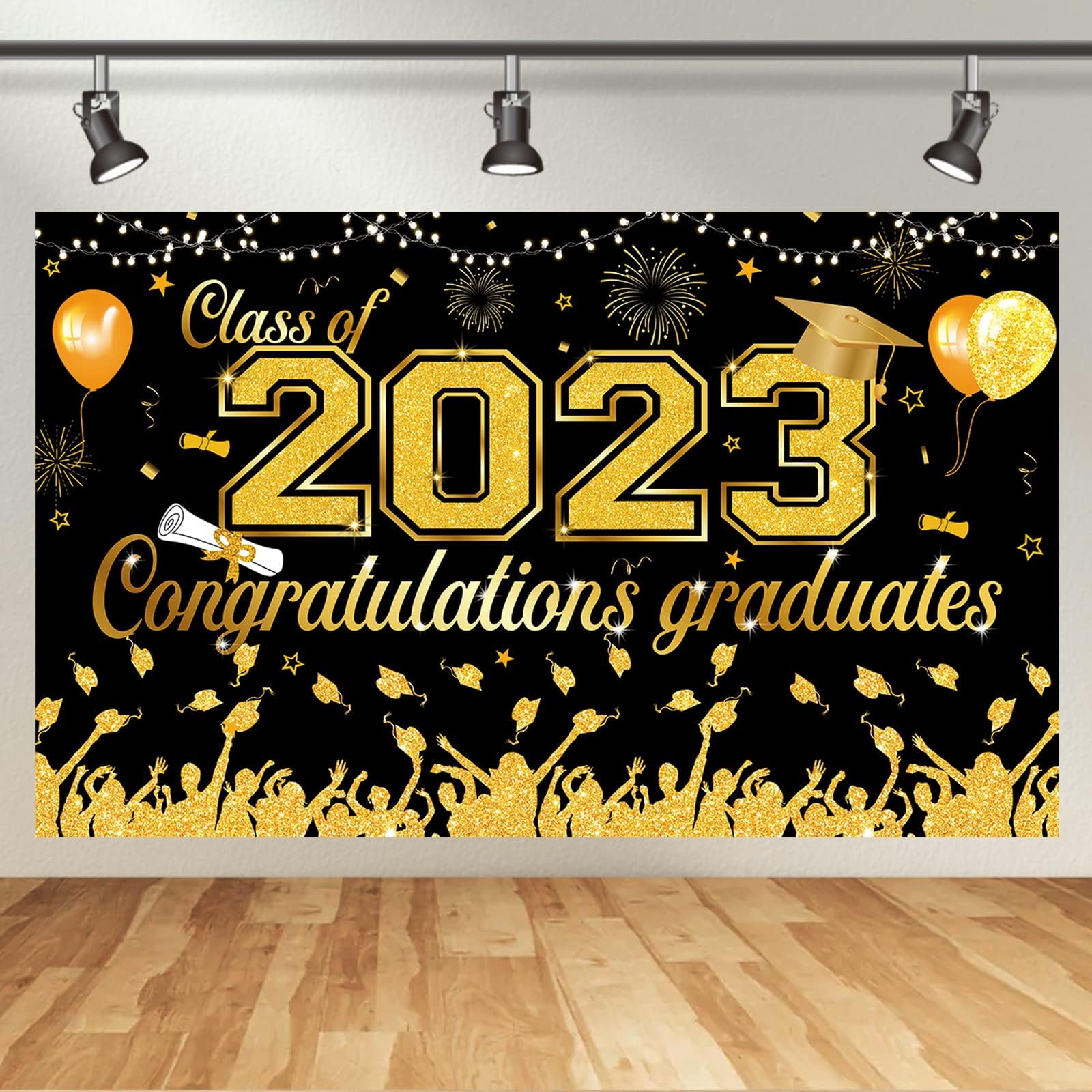 Amazon.com: Class of 2023 Congratulations Graduate Banner Graduation ...