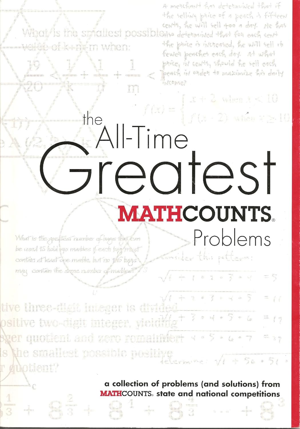 All-Time Greatest Mathcounts Problems: Patrick Vennebush: 9780967445304 ...