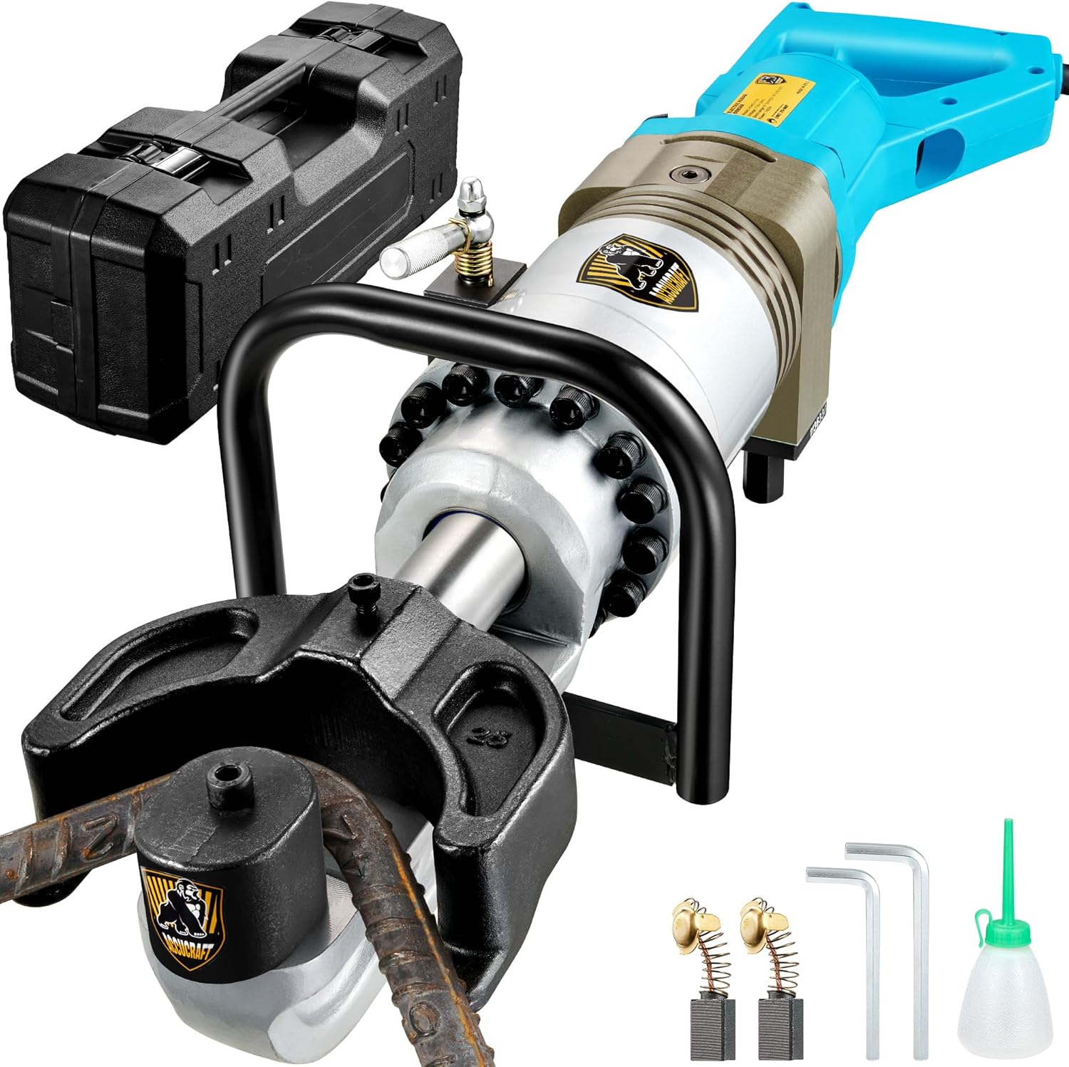 [Upgraded Version] 1400W Electric Hydraulic Rebar Bender, Bending up to ...