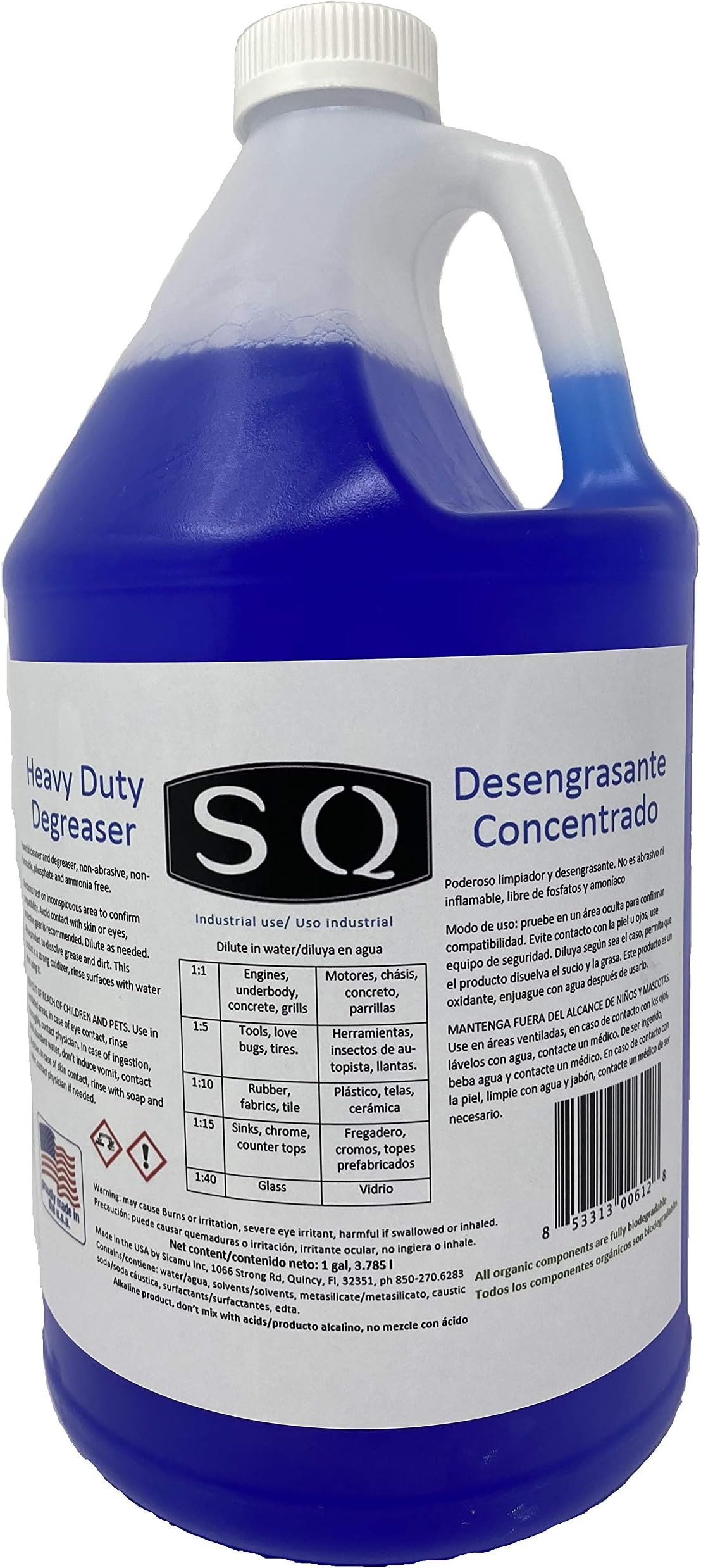 Amazon.com: 3D Grand Blast Heavy Duty Degreaser - All Purpose Cleaner ...