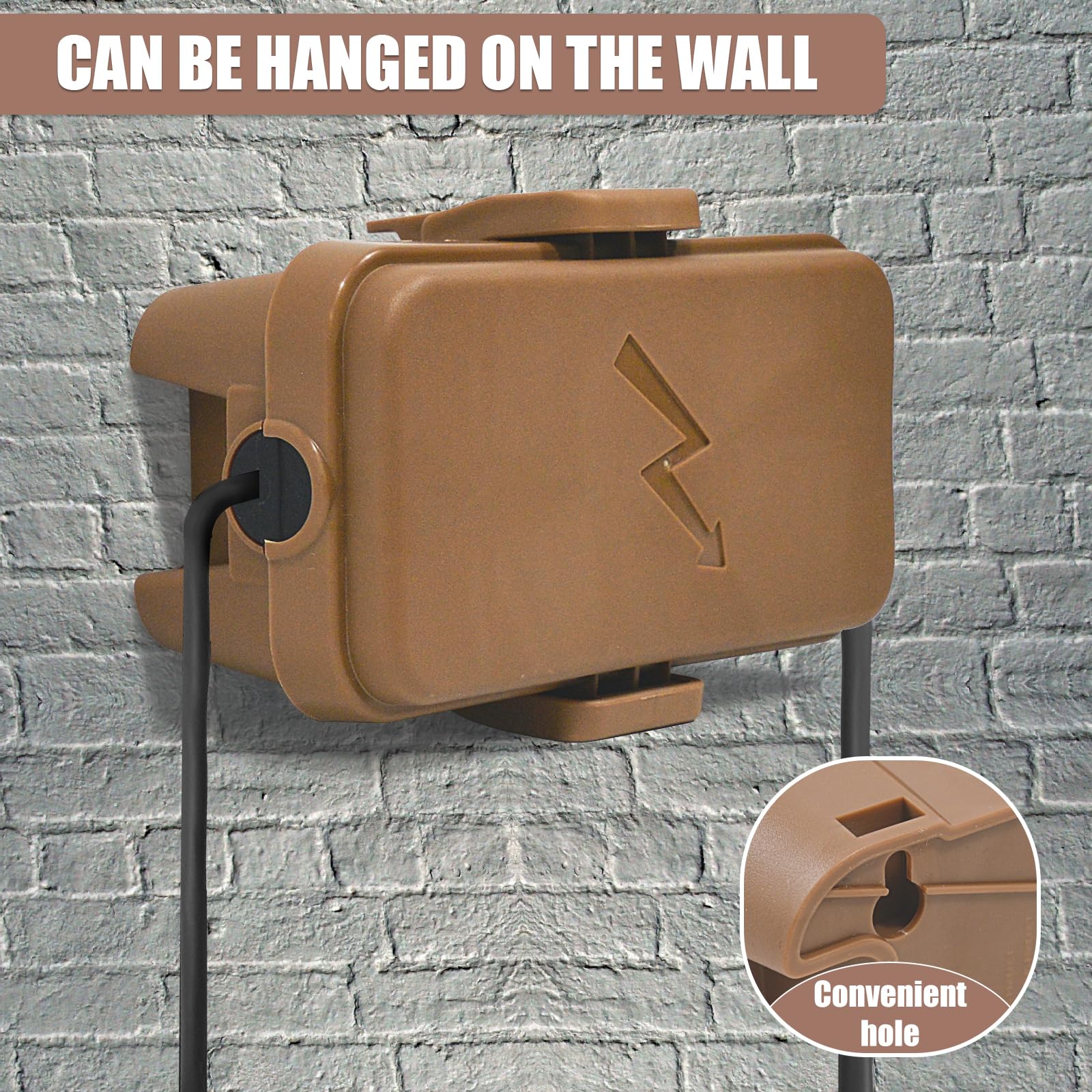 Snapklik.com : 3PCS Weatherproof Electrical Connection Box, Outdoor ...