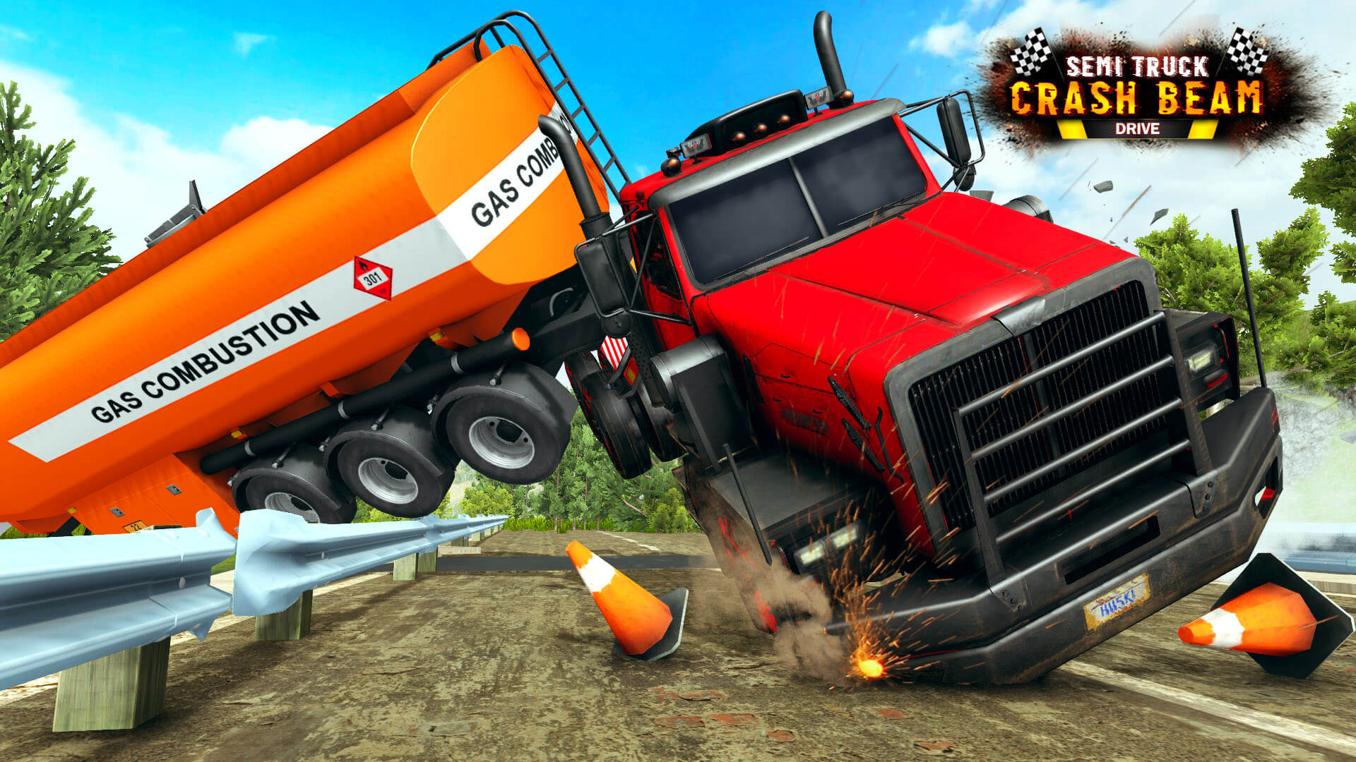 Beam Drive Semi Truck Crash Test Simulator - Truck Games 3D - App on ...
