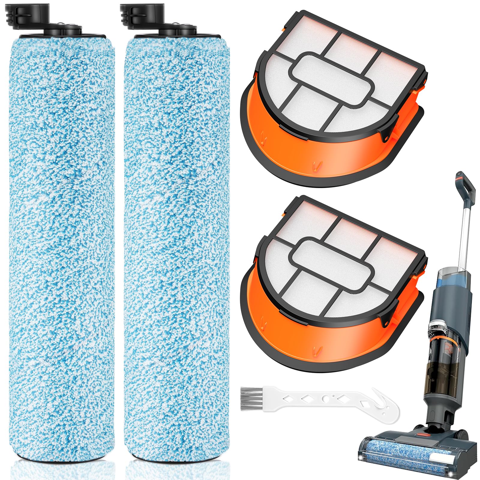 Snapklik.com : WD161 Roller & Filter Replacement For Shark HydroVac ...
