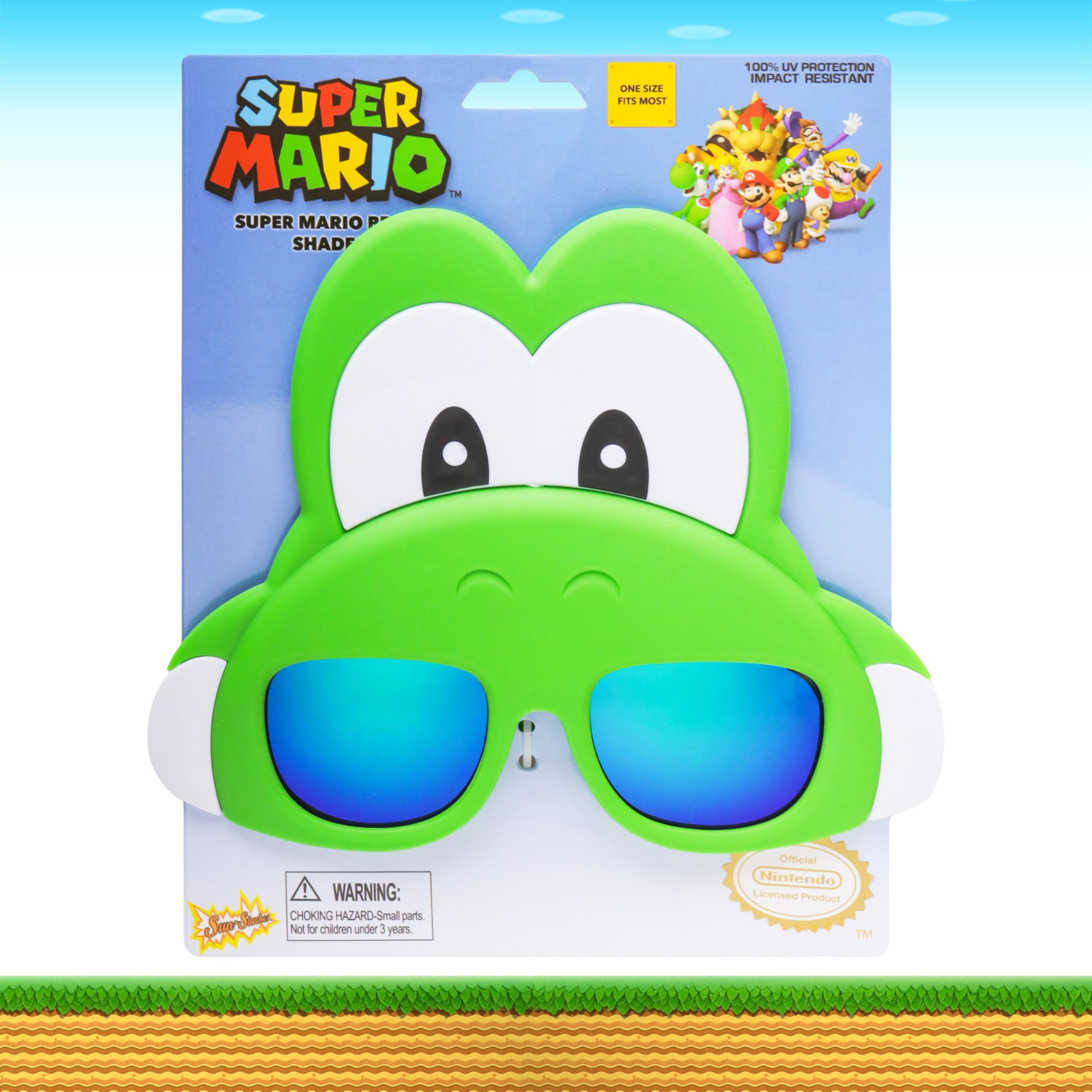 Snapklik.com : Yoshi Sunglasses Officially Licensed Nintendo Costume ...