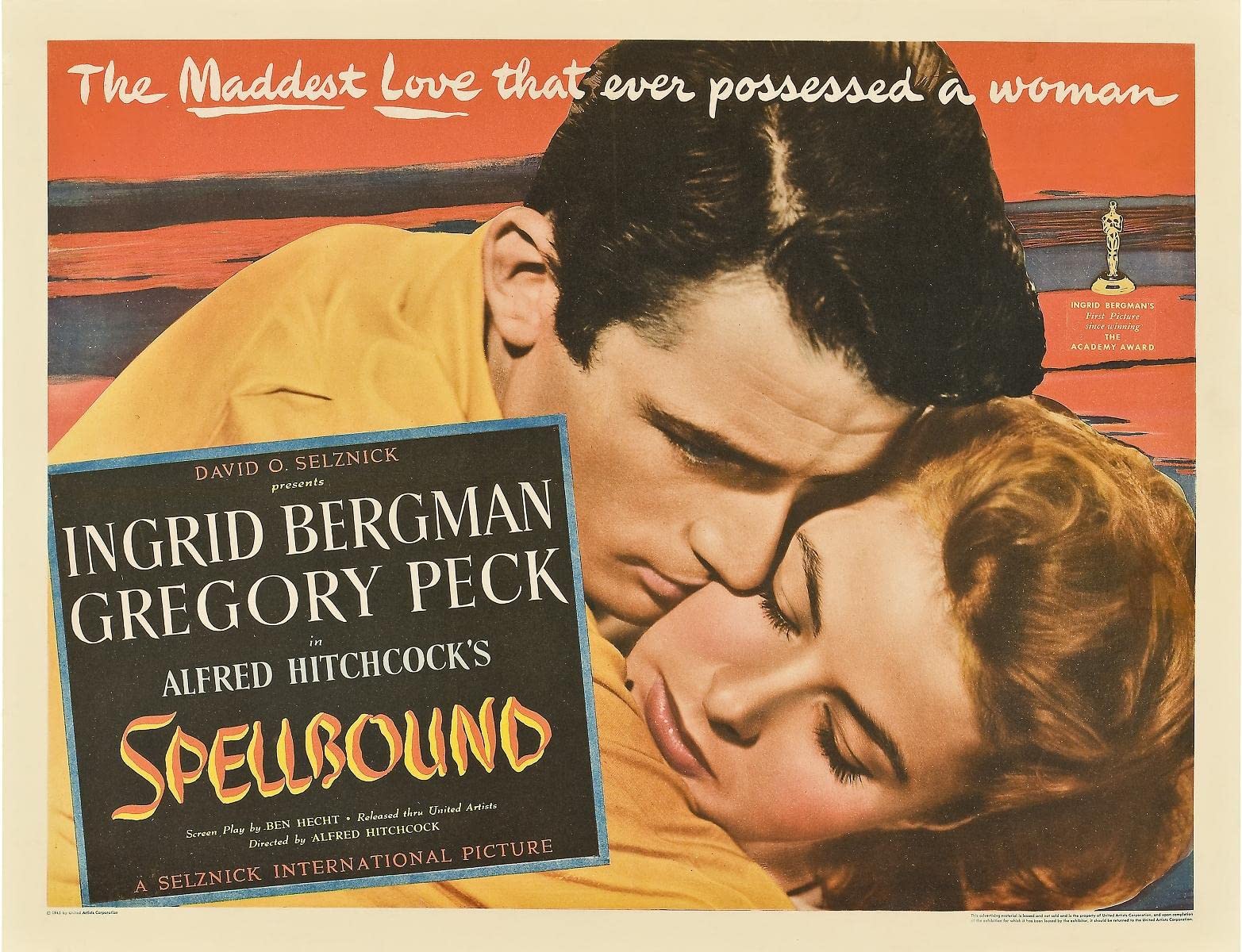 Spellbound 1945 Poster