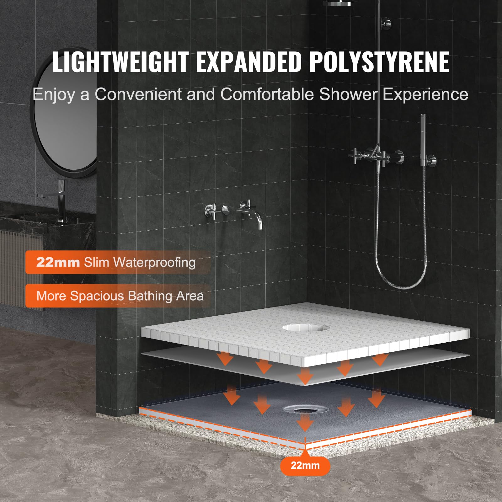 Pvc Shower Curb