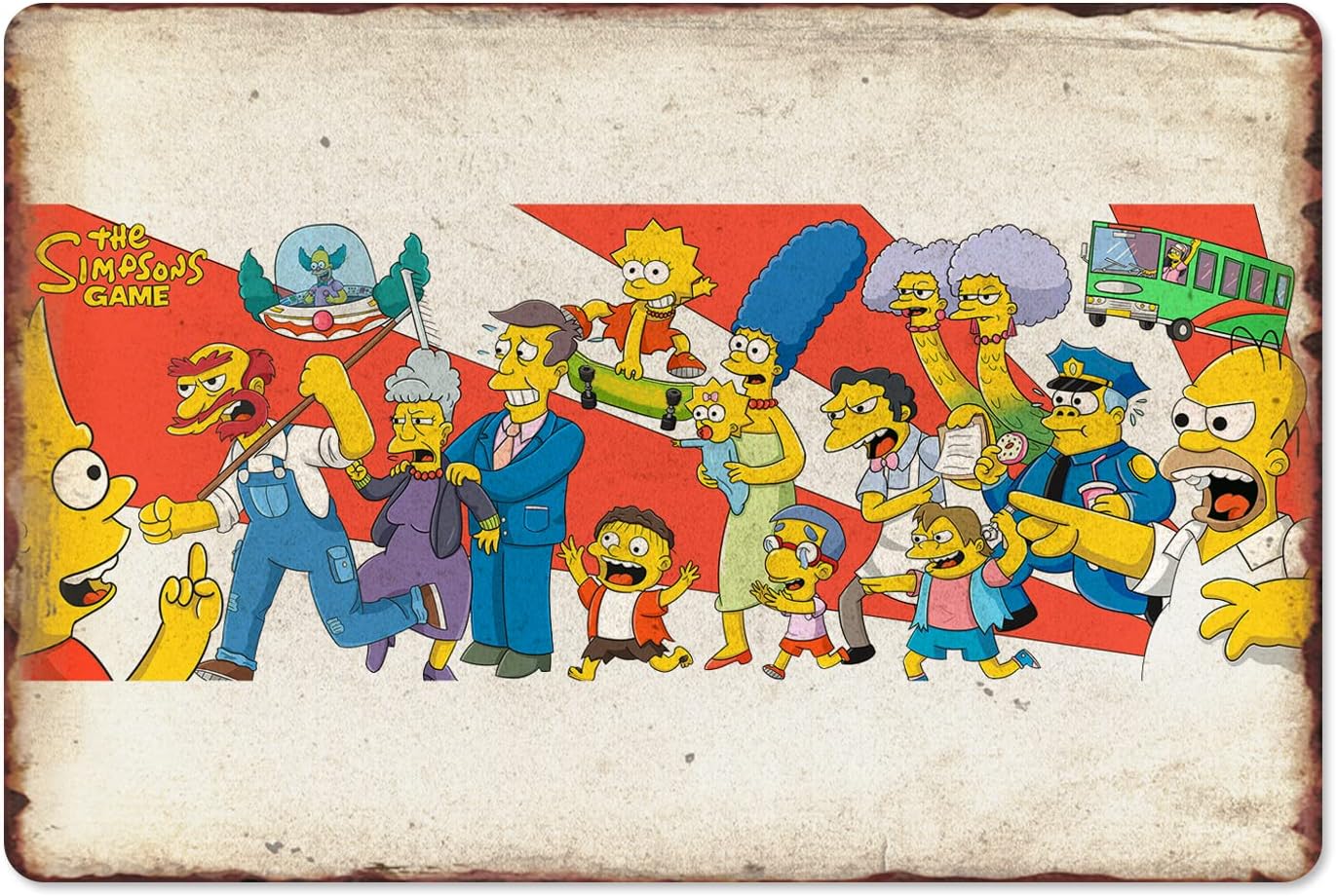 Amazon.com: The Simpsons Game 1000 Pieces Wooden Jigsaw Puzzles for ...