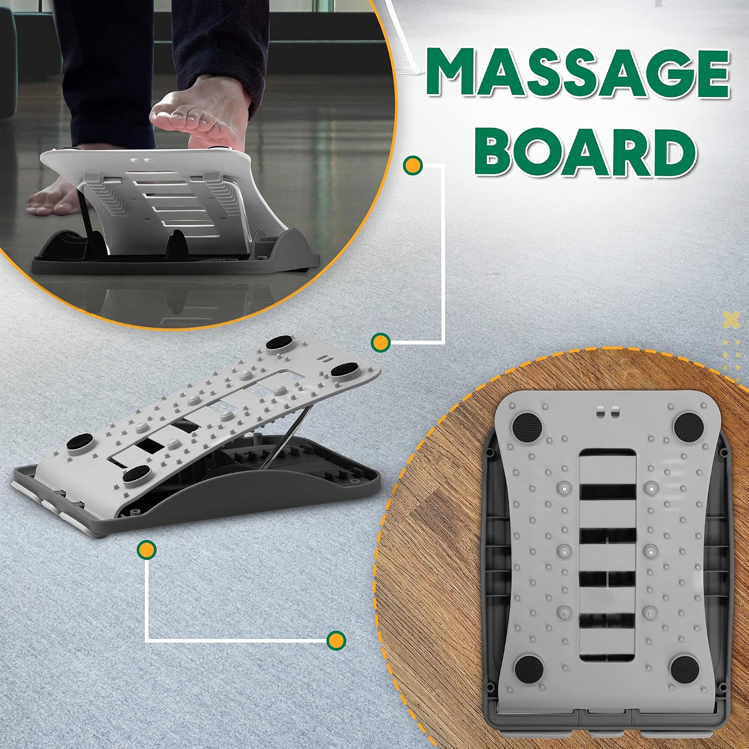 Buy INFIDEZ 3-in-1 Adjustable Incline Slant Board for Calf Stretching ...