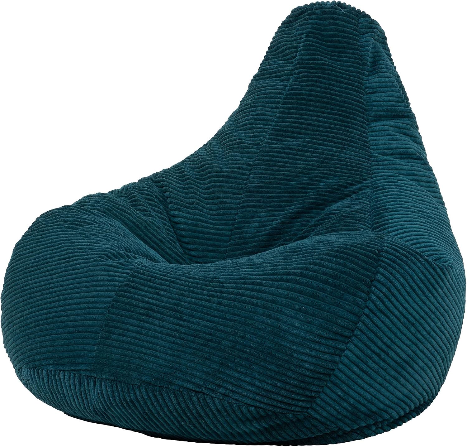 Icon Sitzsack „Dalton“, Blaugrün, Cord, Groß, Sitzsäcke für das ...